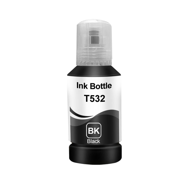 Compatible Epson T532 T532120-S Black Ink Bottle by Superink - Superink.ca