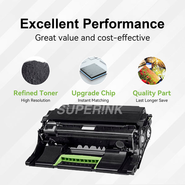 Compatible 50F0Z00(500ZA) Lexmark Laser Drum Unit by Superink - Superink.ca