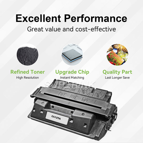 Compatible HP 27A C4127A Black Toner Cartridge By Superink - Superink.ca