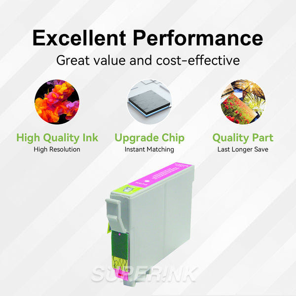 Compatible Epson T078620 Light Magenta Inkjet Cartridge - Superink.ca