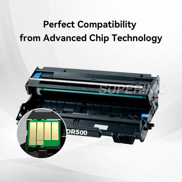 Compatible Brother Dr-500 Drum Unit by Superink - Superink.ca