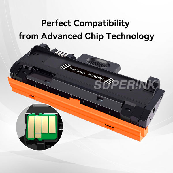 Compatible Samsung 116L / MLT-D116L Toner Cartridge Black - Superink.ca