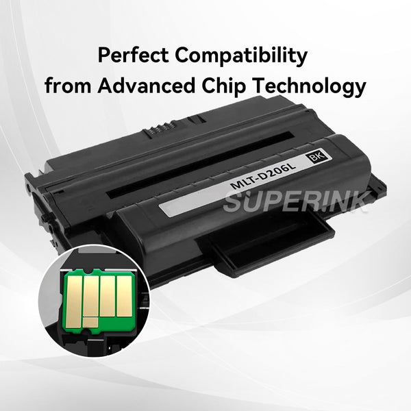 Compatible Samsung MLT-D206L Black Toner Cartridge By Superink ...