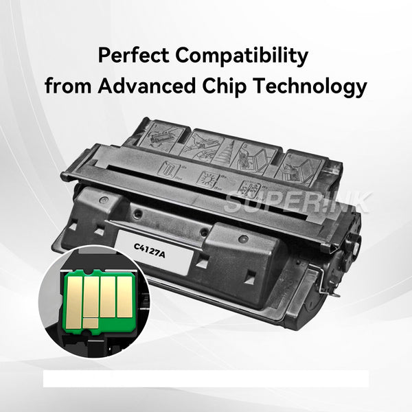 Compatible HP 27A C4127A Black Toner Cartridge By Superink - Superink.ca