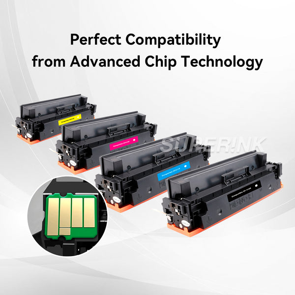 Compatible HP CF410X CF411X CF412X CF413X Toner Combo By Superink ...