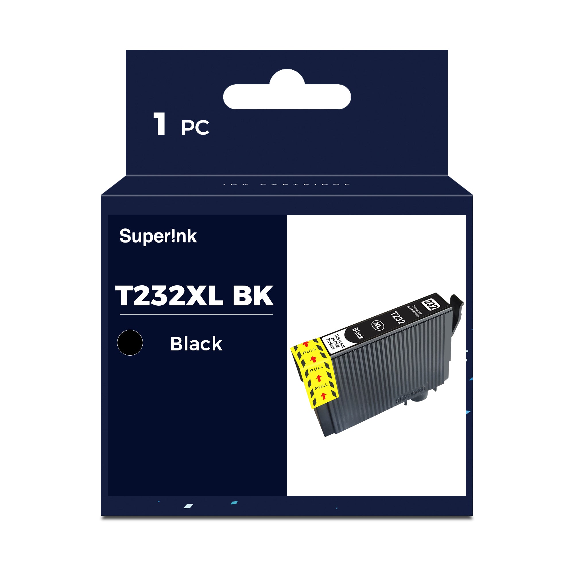 Compatible Epson T232XL Black High Yield Ink Cartridge by Superink ...