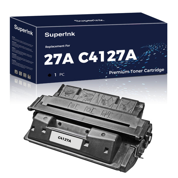 Compatible HP 27A C4127A Black Toner Cartridge By Superink - Superink.ca