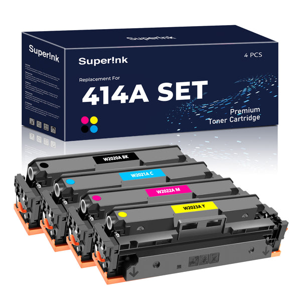 Compatible HP 414A Toner Set High Capacity - Superink.ca
