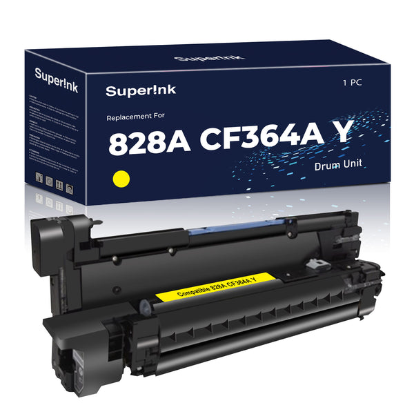 Compatible HP 828A CF364A Yellow Drum By Superink - Superink.ca