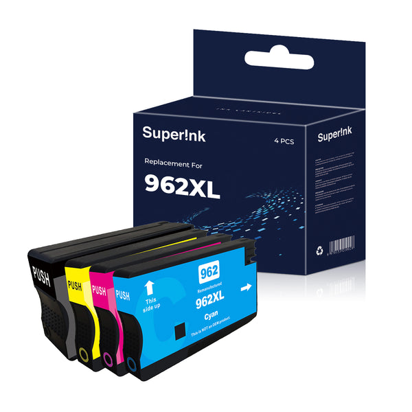 Compatible HP 962XL Combo High Yield Ink Cartridge by Superink ...