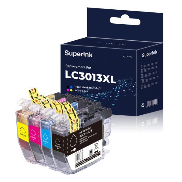 Compatible Brother LC3013 XL / LC3013 Combo Ink Cartridge - Superink.ca
