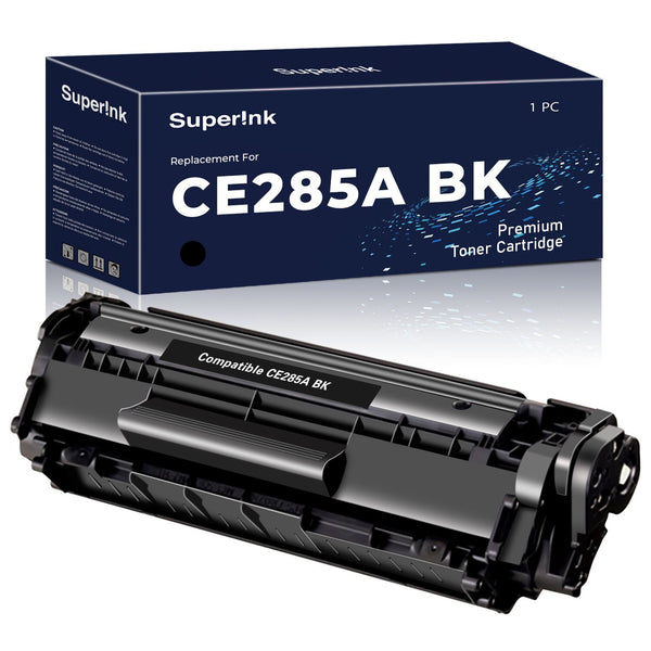 Compatible HP CE285A (85A) Black Toner Cartridge By Superink - Superink.ca
