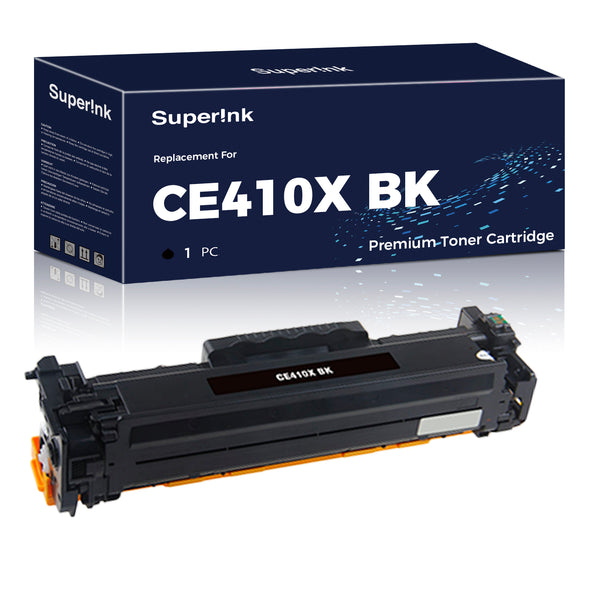 Compatible HP CE410X Black Toner Cartridge (HP 305A) By Superink ...