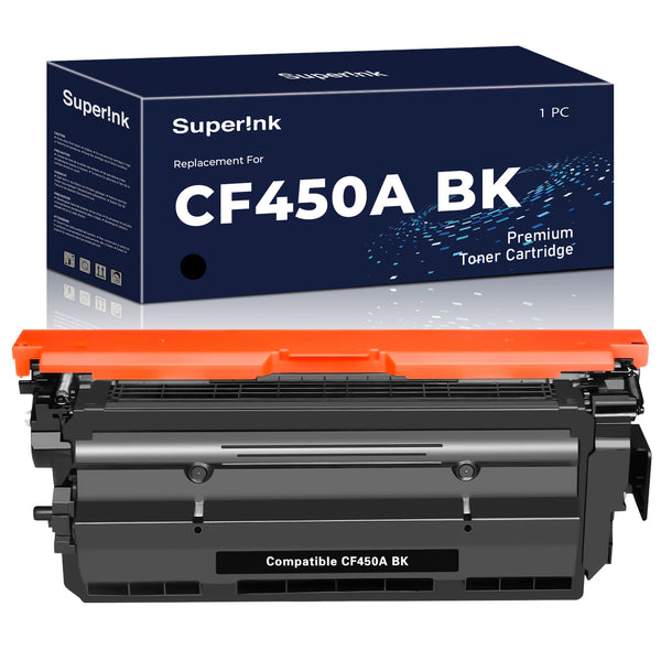 Compatible HP CF450A (655A) Black Toner Cartridge - Superink.ca