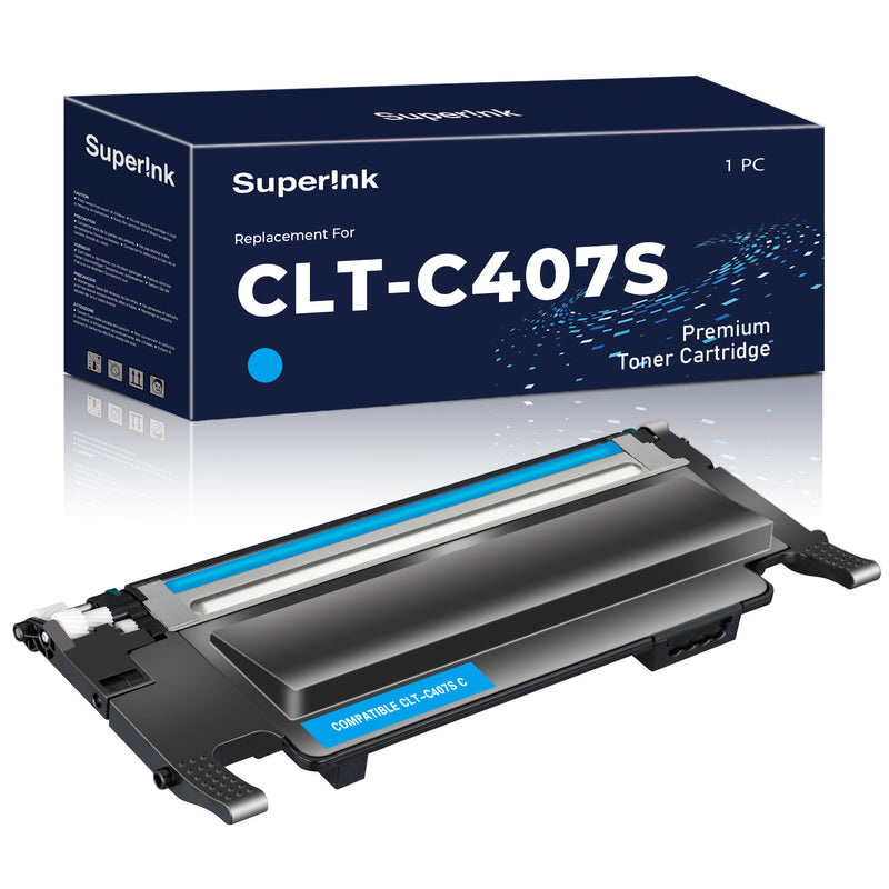 Compatible Samsung CLT-K407S Black Toner Cartridge By Superink - Superink.ca