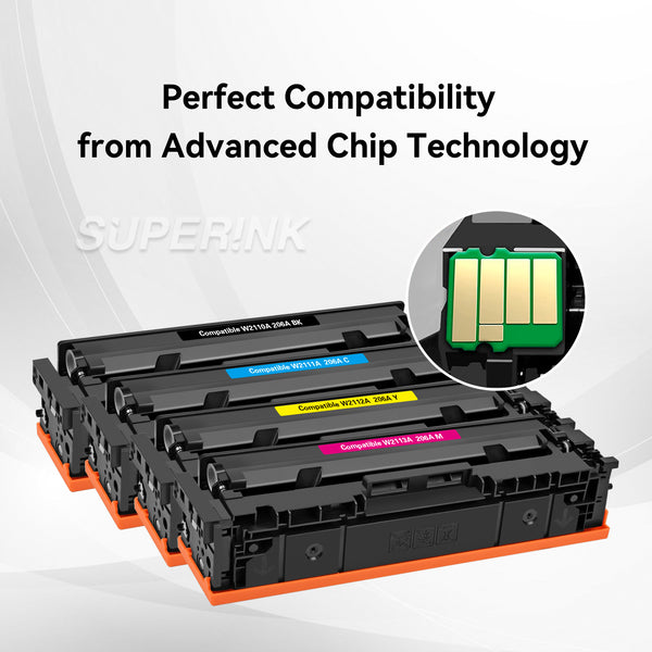 Compatible HP 206A Toner Cartridge Set By Superink - Superink.ca