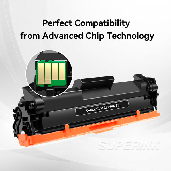 Compatible HP CF248A / 48A Black Toner Cartridge By Superink - Superink.ca
