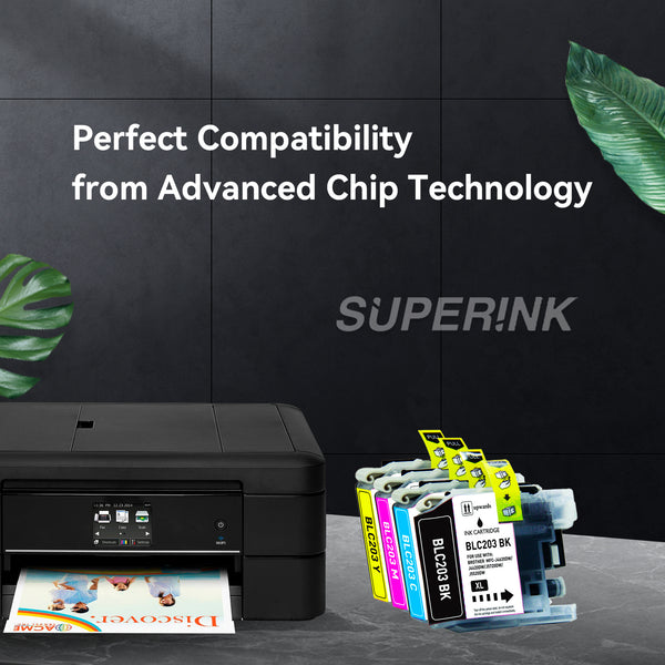 Compatible Brother LC203 / LC203XL Ink Cartridge Combo - Superink.ca