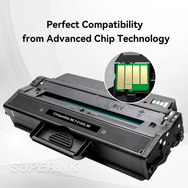 Compatible Samsung MLT-D103L Black Toner Cartridge By Superink ...