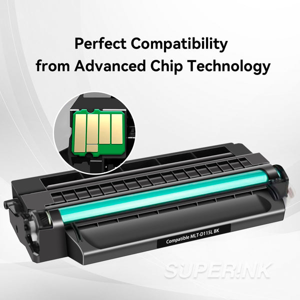 Compatible Samsung MLT-D115L Black Toner Cartridge By Superink - Superink.ca