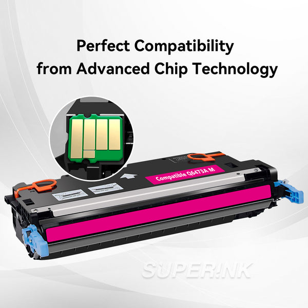 Compatible HP Q6473A Magenta Toner Cartridge (HP 502A) By Superink ...