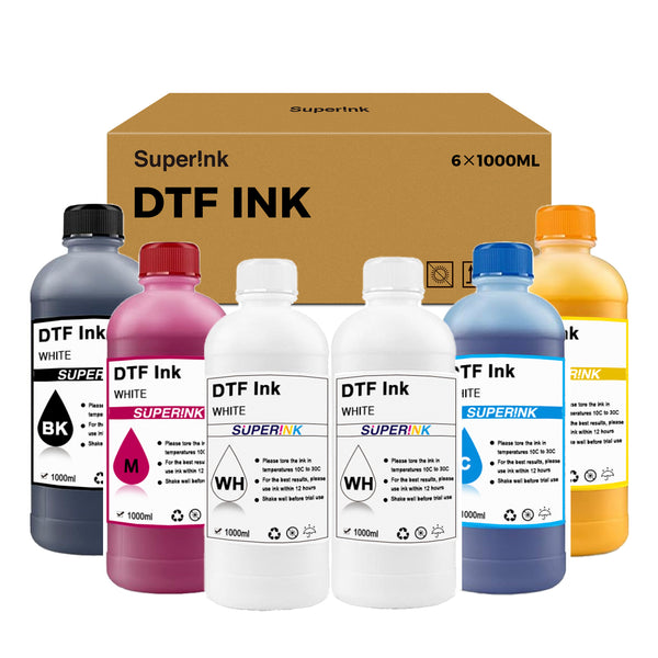 DTF Ink Direct to Film Combo 6x1000ml - Superink.ca