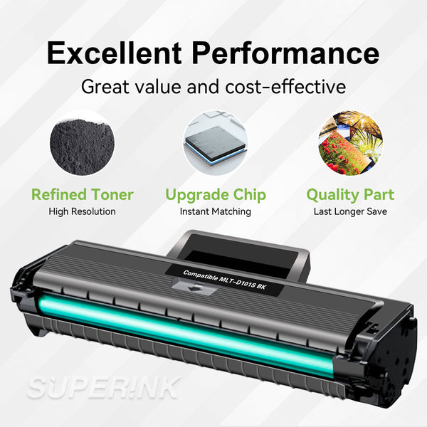 Compatible Samsung MLT-D101S Toner Cartridge Black By Superink - Superink.ca