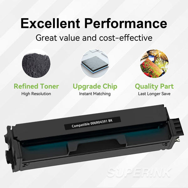 Compatible Xerox 006R04391 Black Toner Cartridge By Superink - Superink.ca