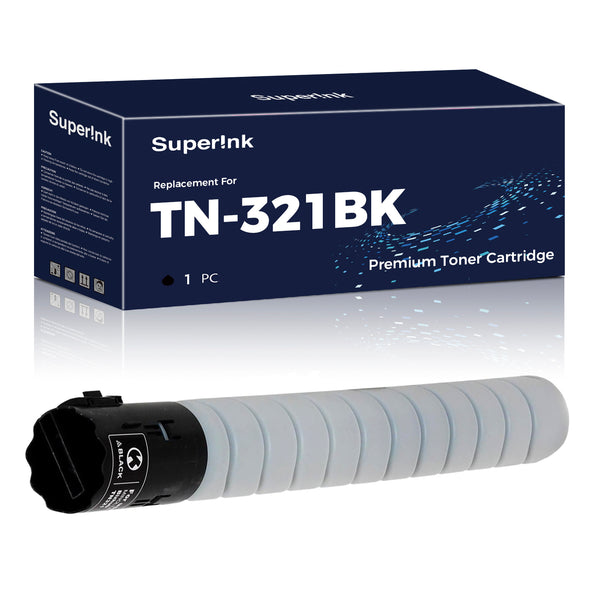 Compatible Konica Minolta TN-321K Black Toner Cartridge by Superink ...