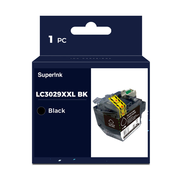 Compatible Brother LC3029XXL Black Ink Cartridge by Superink - Superink.ca