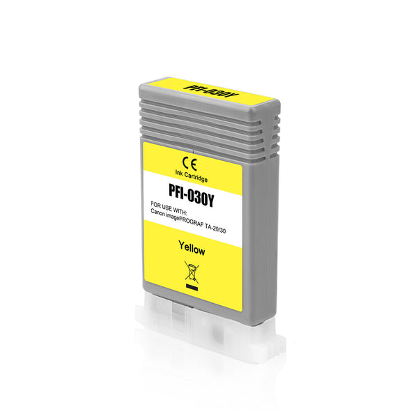 Compatible Canon PFI-030Y Yellow Ink Cartridge By Superink - Superink.ca