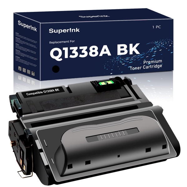 Compatible HP 38A (Q1338A) Black Toner Cartridge By Superink - Superink.ca