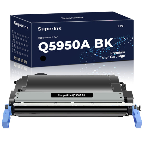 Compatible HP Q5950A Black Toner Cartridge (HP 643A) - Superink.ca