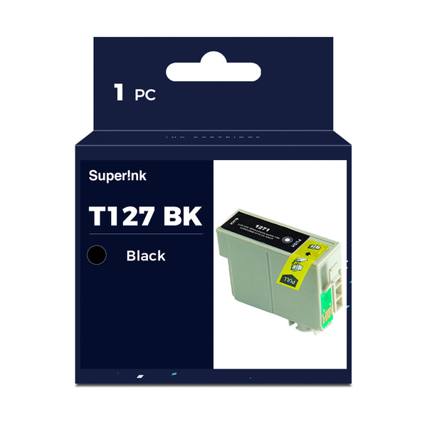 Compatible Epson 127 (T127120) Black Inkjet Cartridge By Superink ...