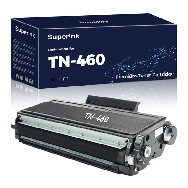 Compatible Brother TN-460 Black Toner Cartridge By Superink - Superink.ca