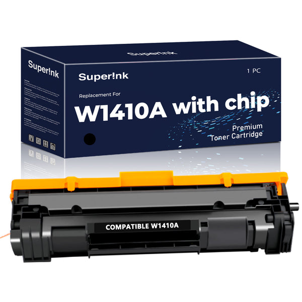 Compatible HP 141A W1410A Black Toner 2000 Pages WITH CHIP by Superink ...