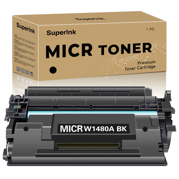 MICR HP 148A W1480A WITH CHIP Black Toner by Superink - Superink.ca